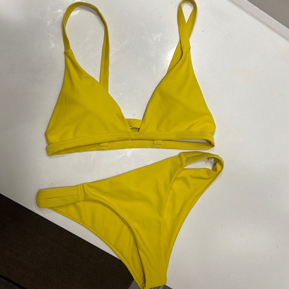 Forever 21 | Swim | Yellow 2piece Swim Suit | Poshmark